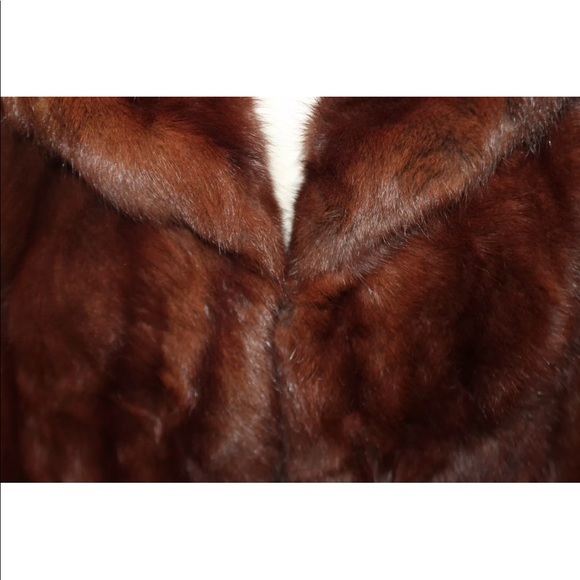 joseph zable | Jackets & Coats | Vintage 6s Dark Brown Ranch Mink Cape Wedding | Poshmark